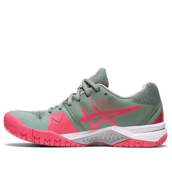 Asics Gel Challenger 12 Tennis Shoes - Green/pink