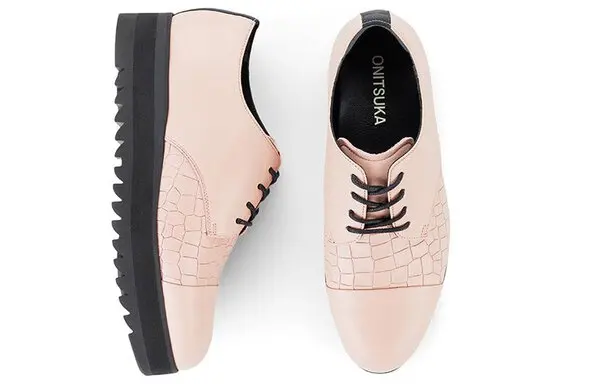 Onitsuka Tiger Derby Platform Lace-up Shoes