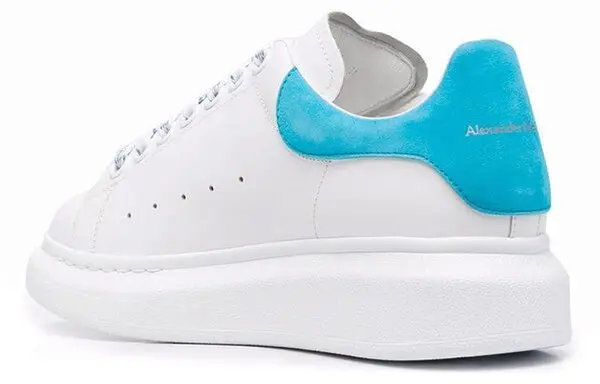 Alexander McQueen Oversized Sneakers - White/powder Blue