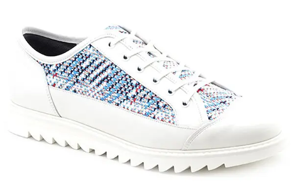 Onitsuka Tiger Blucher Lo Sneakers - White/blue