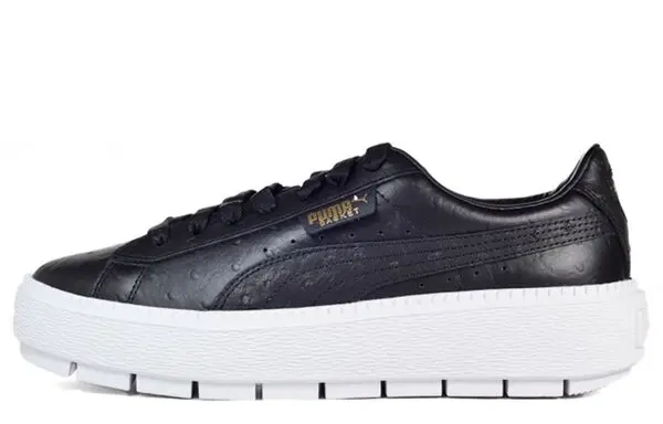 PUMA Platform Trace Ostrich Embossed Sneakers