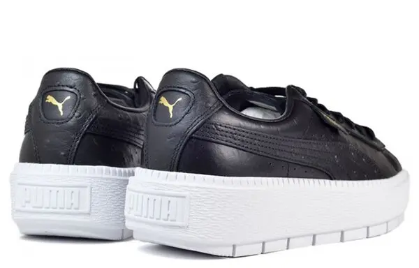 PUMA Platform Trace Ostrich Embossed Sneakers