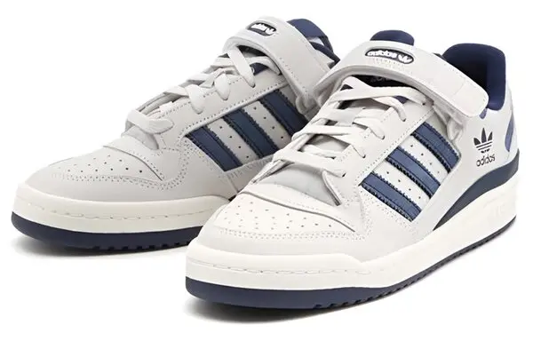 Adidas Forum Low Sneakers - Light Gray/blue