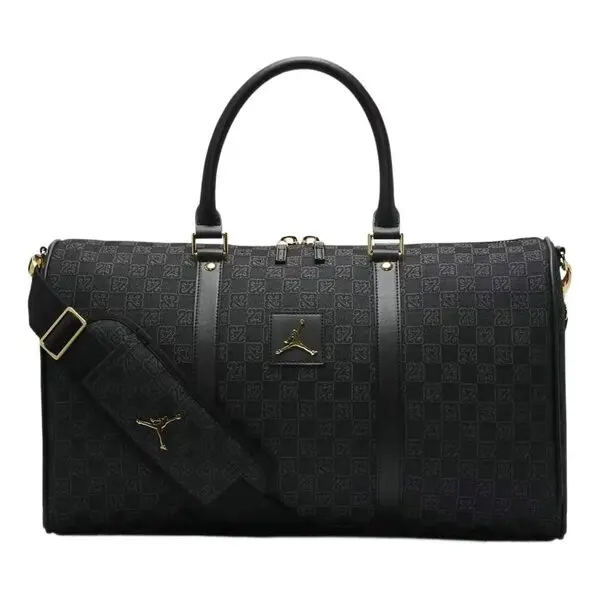 JORDAN Air Monogram Duffle Bag - Black
