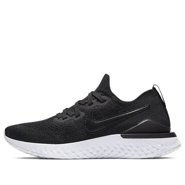 Nike Epic React Flyknit 2 Athletic Sneakers - Black