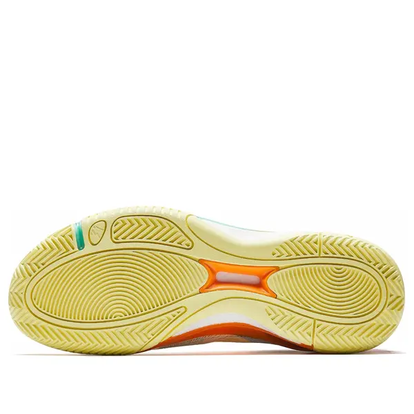 ANTA Splash "rocco" Athletic Sneakers - Beige/teal/orange