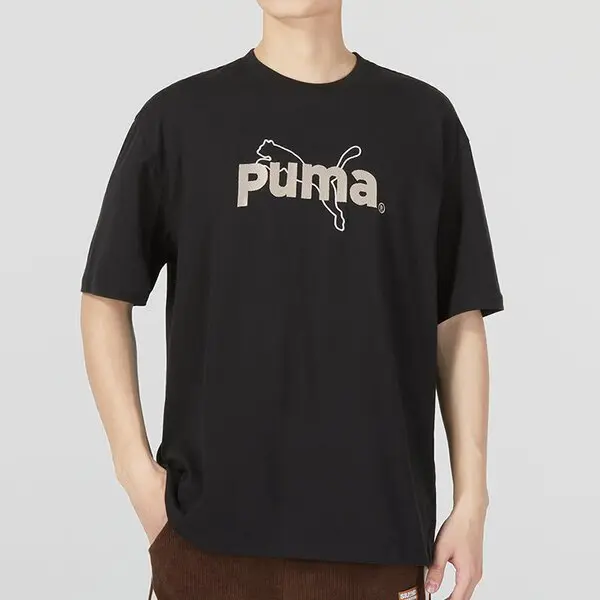PUMA Team Graphic Shirt - Black