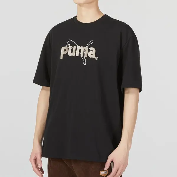 PUMA Team Graphic Shirt - Black