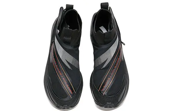 ANTA Running Series Leather Sneakers