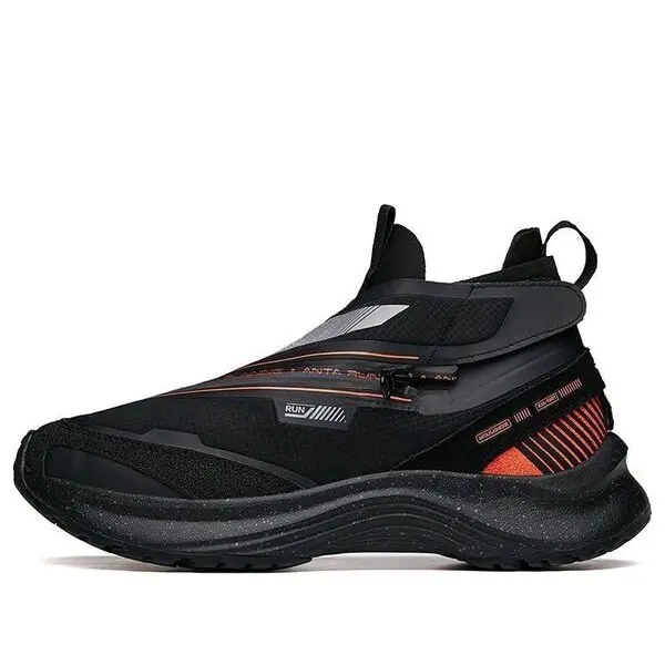 ANTA Running Series Leather Sneakers