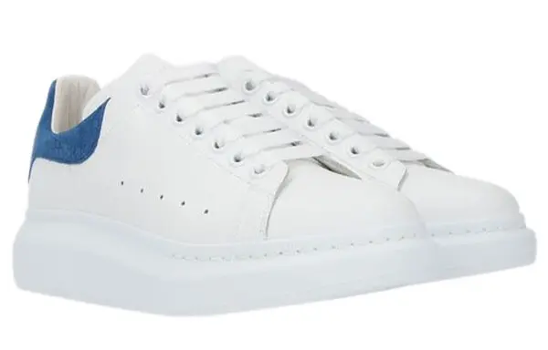 Alexander McQueen Oversized Sneaker - White/blue