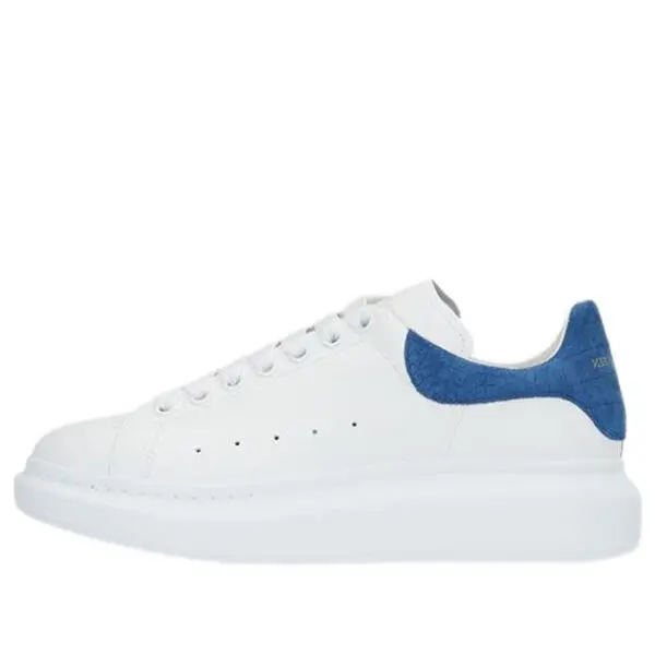 Alexander McQueen Oversized Sneaker - White/blue