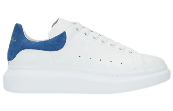 Alexander McQueen Oversized Sneaker - White/blue