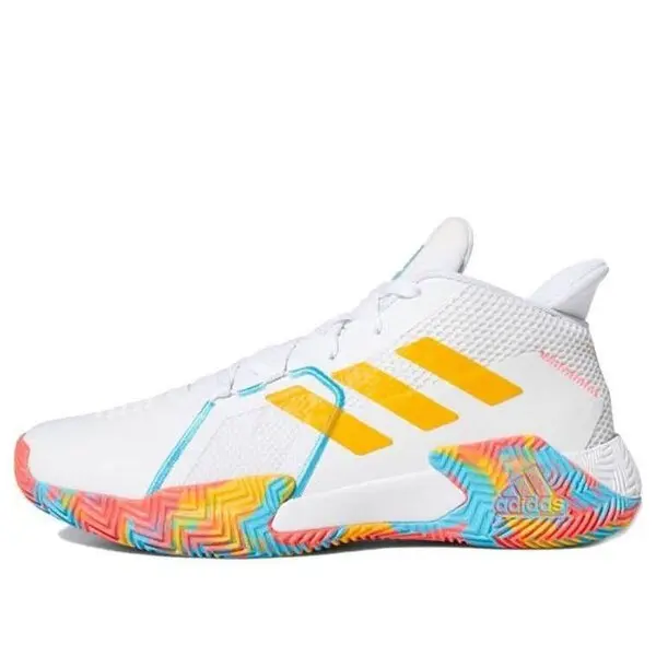 Adidas Court Vision 2.0 'rainbow Sole - White/yellow
