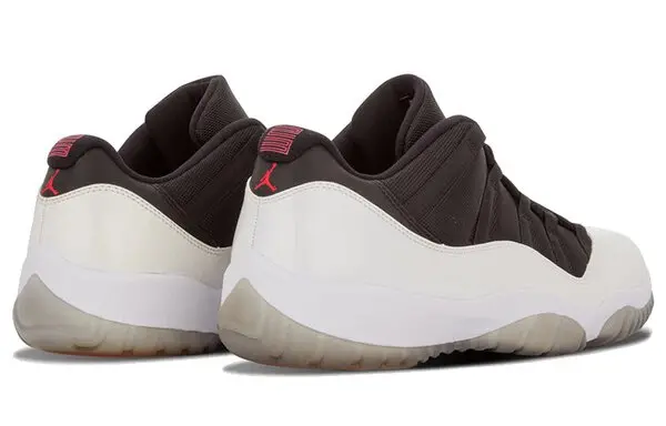 JORDAN Retro Low 'tuxedo' Sneakers - White/black-true Red