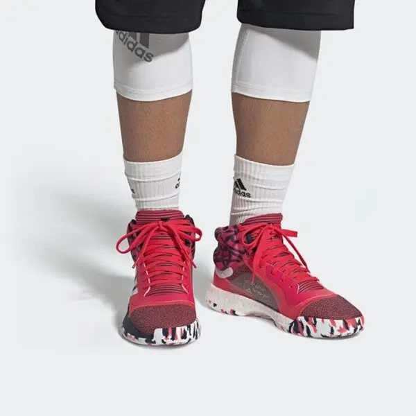 Adidas Marquee Boost Mid Top Basketball Sneakers