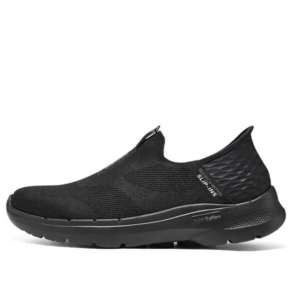 Sketchers Go Walk 6 Slip-ins Athletic Sneakers - Black