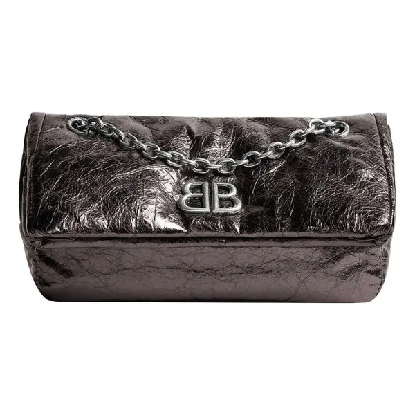Balenciaga Small Chain Bag - Dark Grey