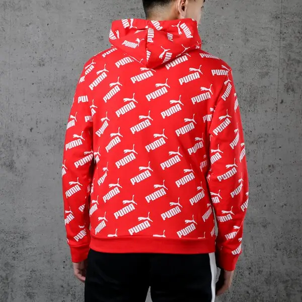PUMA Amplified Track Hoodie - Red/white