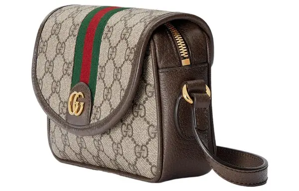 Gucci Ophidia Gg Mini Shoulder Bag - Beige