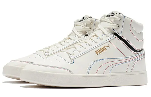 PUMA Shuffle Mid High Top Sneakers