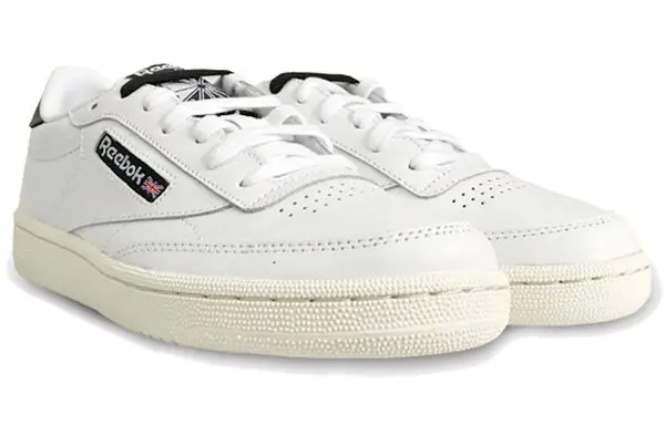 REEBOK Club C Skate Sneakers - White/black