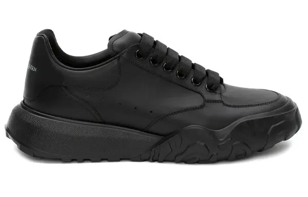 Alexander McQueen Oversized Court Trainer - Black