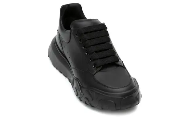Alexander McQueen Oversized Court Trainer - Black