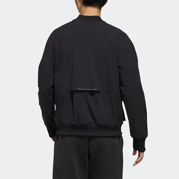 Adidas Pocket Zipper Sports Jacket - Black