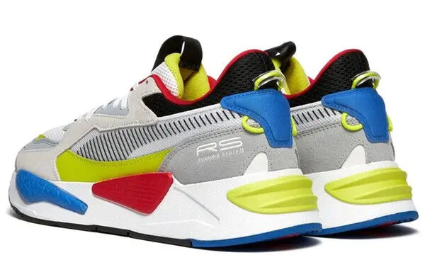 PUMA Rs-z "colorblock" Sneakers - Gray/yellow/black