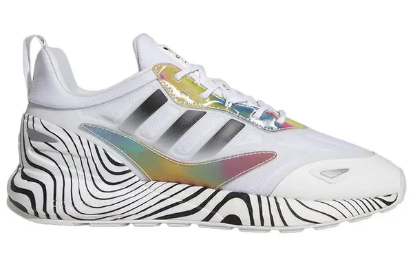 Adidas Patrick Mahomes X Zx 2k Boost 'hypnotic Lines' Sneakers