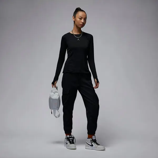 JORDAN Air Long Sleeve Base Layer - Black