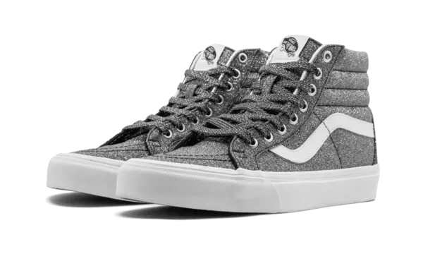 VANS Sk8-hi Reissue Glitter Sneakers - Grey