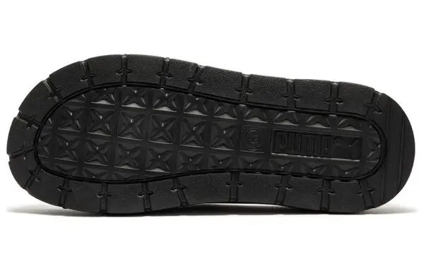 PUMA Mayze Stack Injex Platform Slides - Black