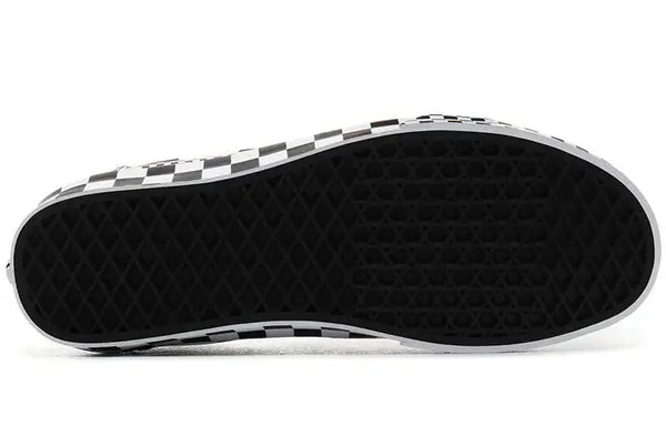 VANS Old Skool All Over Checkerboard Sneakers - Black