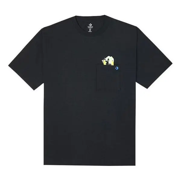 CONVERSE Park Gym Graphic T-shirt Asia Sizing - Black