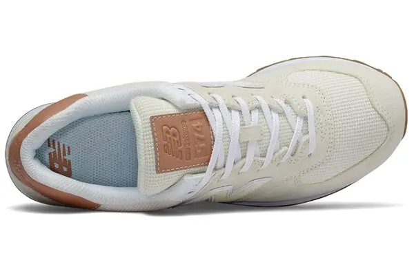NEW BALANCE 574 "ecru Tint Mahogany - Creamy