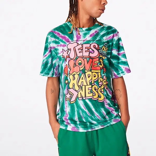 CONVERSE X Joe Freshgoods Tie Dye T-shirt Asia Sizing - Evergreen