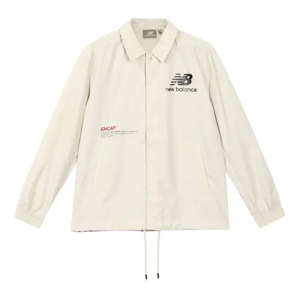 NEW BALANCE Casual Lifestyle Coat - White/black
