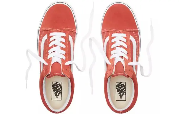VANS Old Skool Sneakers - Red/white