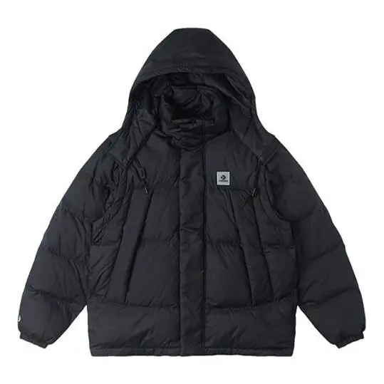 CONVERSE Premium Short Down Detachable Jacket - Black