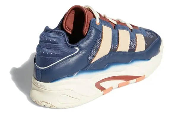 Adidas Niteball High-top Sneakers - Blue/yellow