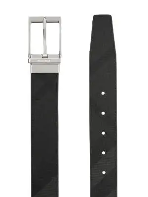 Burberry Reversible Check Belt