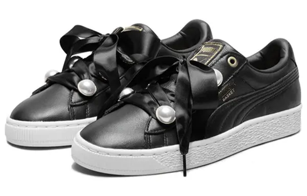 PUMA Basket Bling Sneakers - Black
