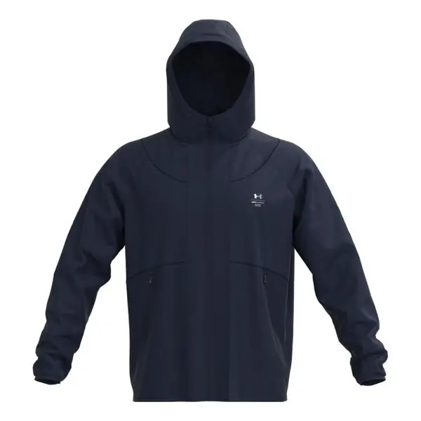 Under Armour Rush Fleece Full Zip Hoodie Jacket - Blue