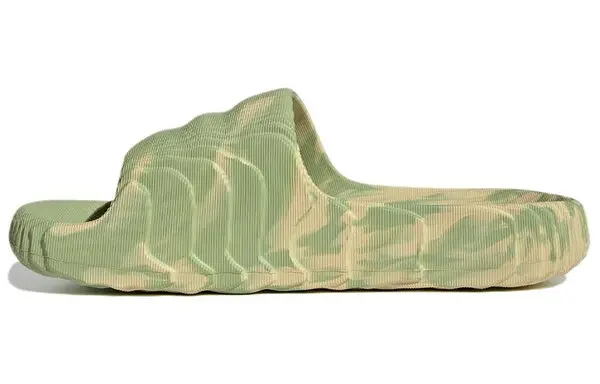 Adidas Adilette 22 Slides - Green/yellow