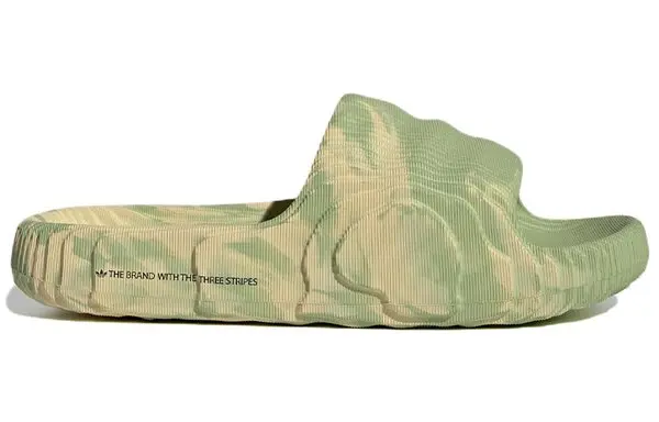 Adidas Adilette 22 Slides - Green/yellow