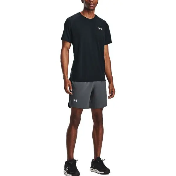 Under Armour Launch 7 Inch Shorts - Dark Grey