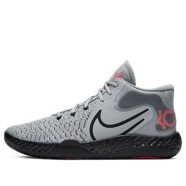 Nike Kd Trey 5 Viii Ep "smoke Grey Pink" Basketball Sneakers - Grey/red