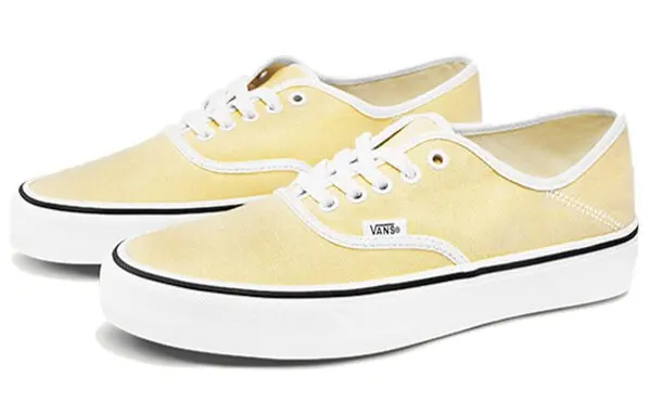 VANS Authentic Sneakers - Light Yellow